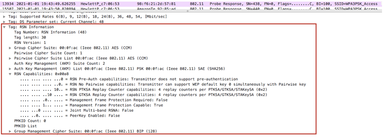 Implementation of WPA3-Personal – Home